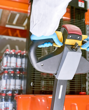 Le préparateur de commandes et sa palette de missions - O'reka